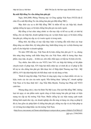 Xuat nhap khau cao su tron g5 thang va uoc tinh 06 thang 2008 | PDF