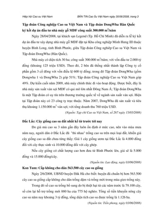 Xuat nhap khau cao su tron g5 thang va uoc tinh 06 thang 2008 | PDF