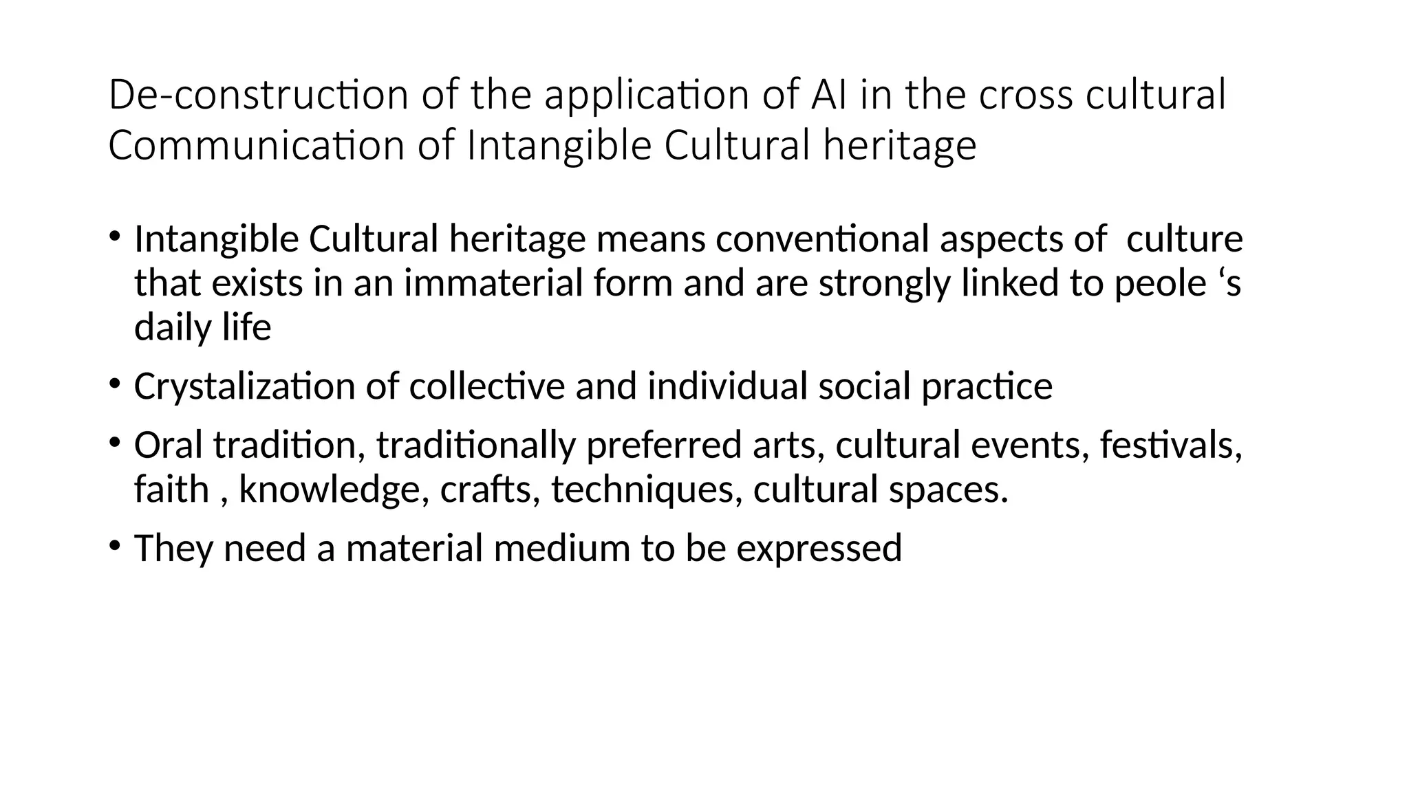 artificial intelligence and cross cultural communication | PPTX