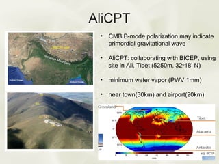 Cosmology Research in China | PPT