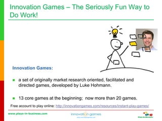 Xing User Group Agile Rhein-Main: Innovation Games™ | PPT