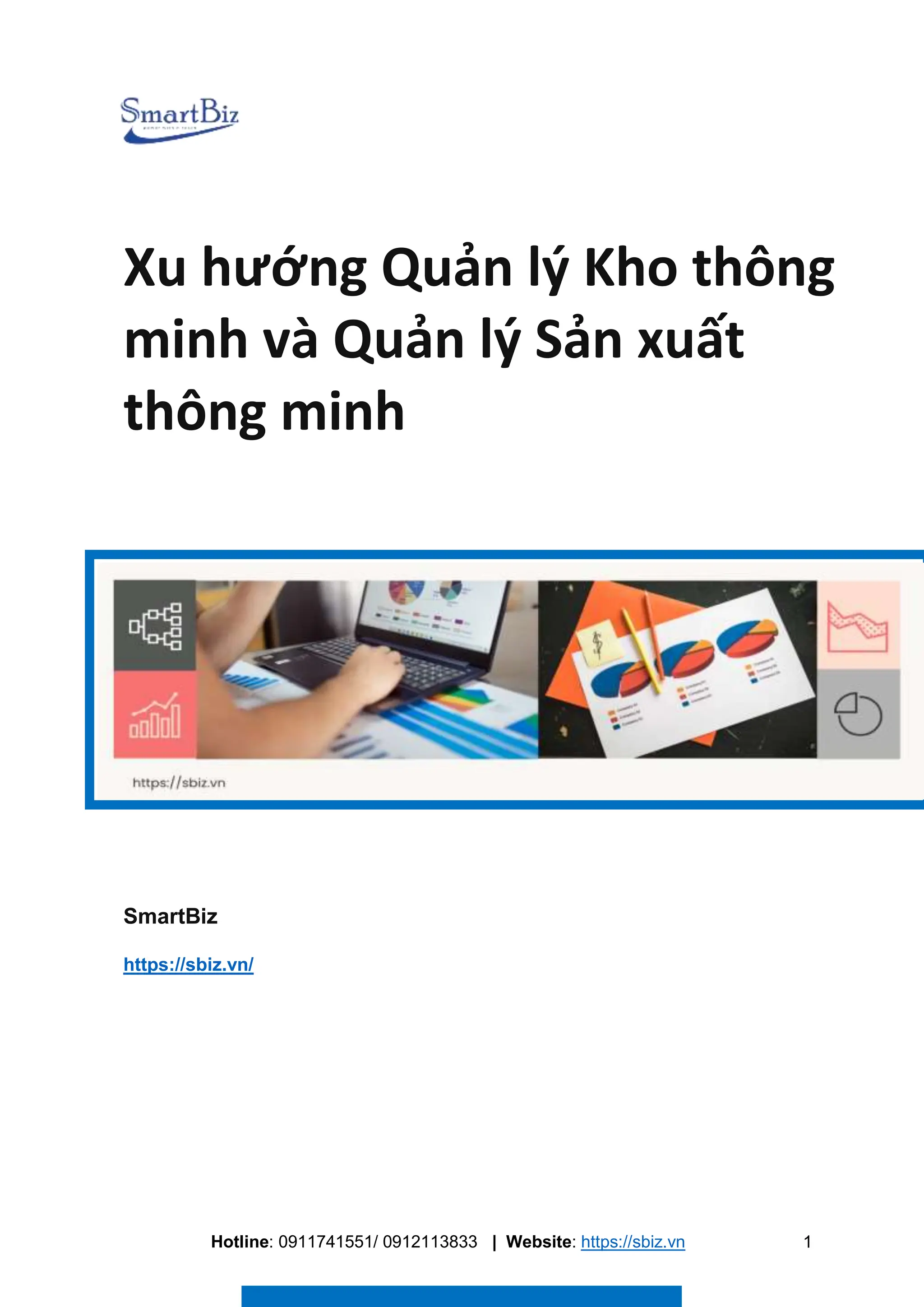 SMARTBIZ - Xu hướng Quản lý Kho thông minh và Quản lý Sản xuất thông minh | PDF