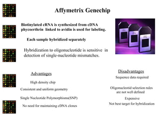Dna microarray application in vp research mehran | PPT