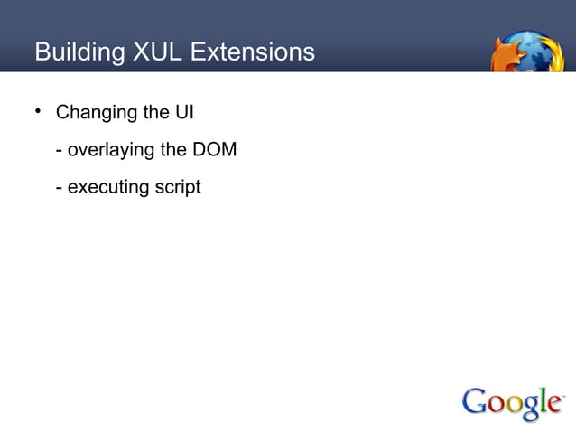 Building with XUL | PPT