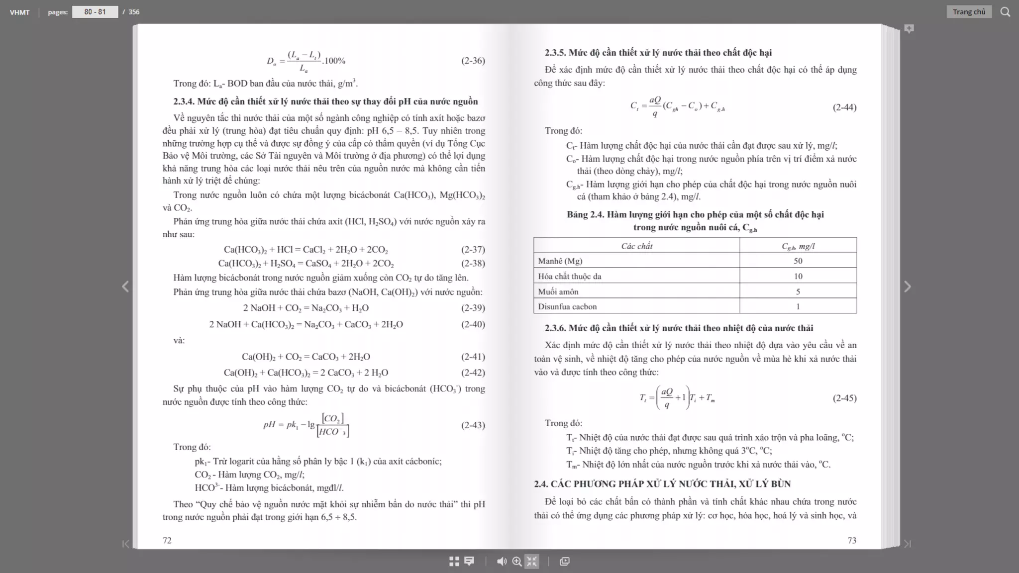Xu ly nuoc thai - Tap I (Waste Water Treatment), Lam Minh Triet.pdf