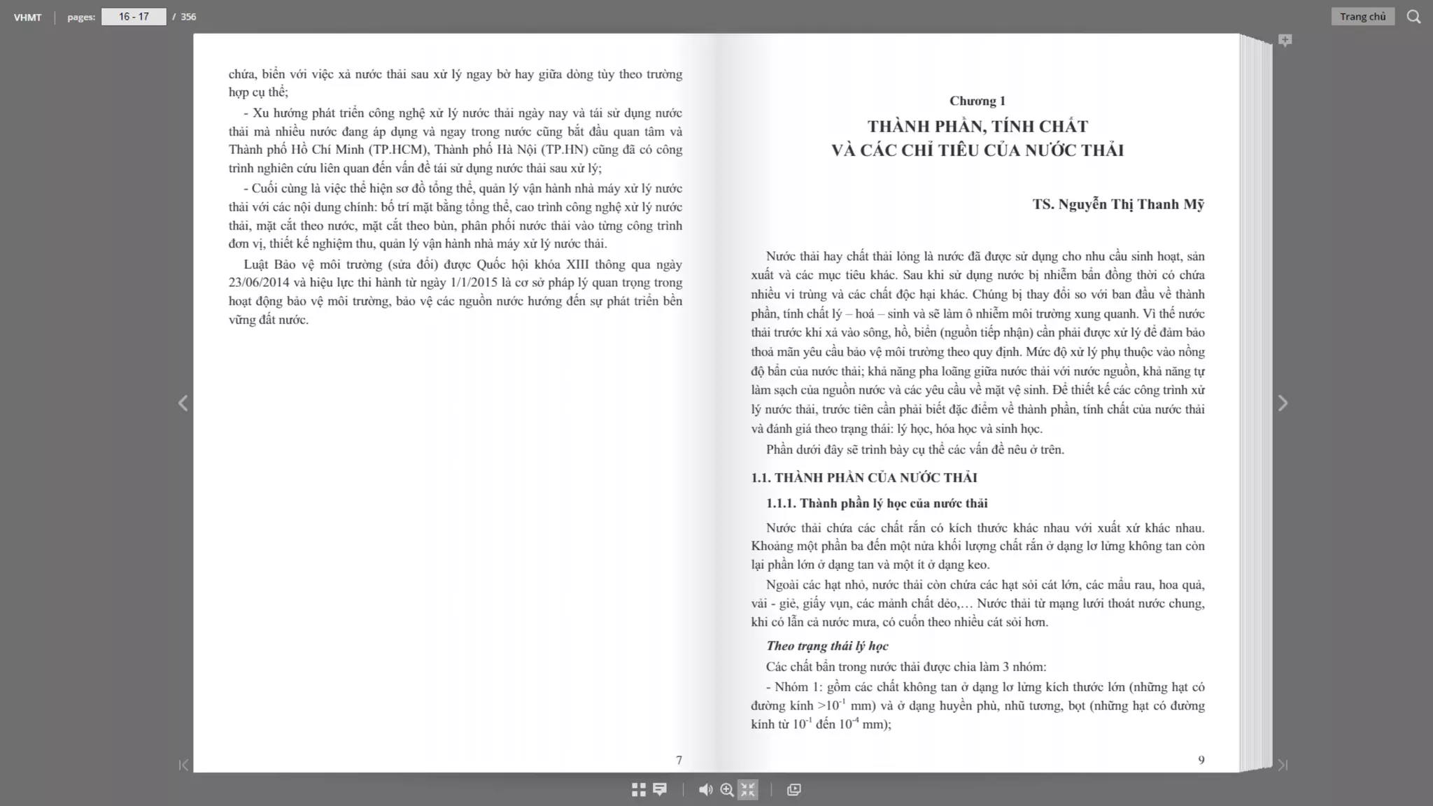 Xu ly nuoc thai - Tap I (Waste Water Treatment), Lam Minh Triet.pdf