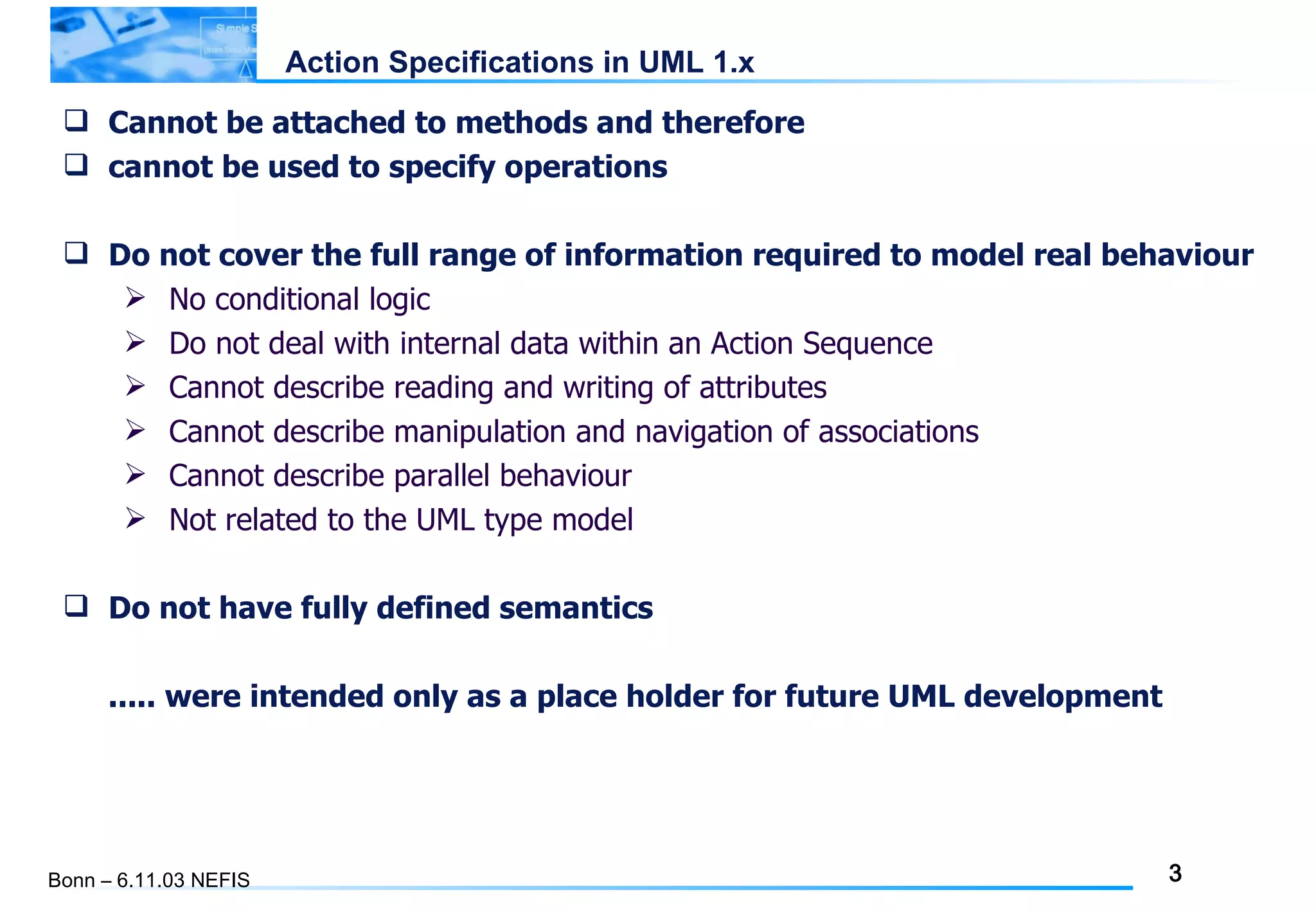Executable Uml Uml2 Ppt