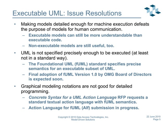 Programming in UML: Why and How | PPT
