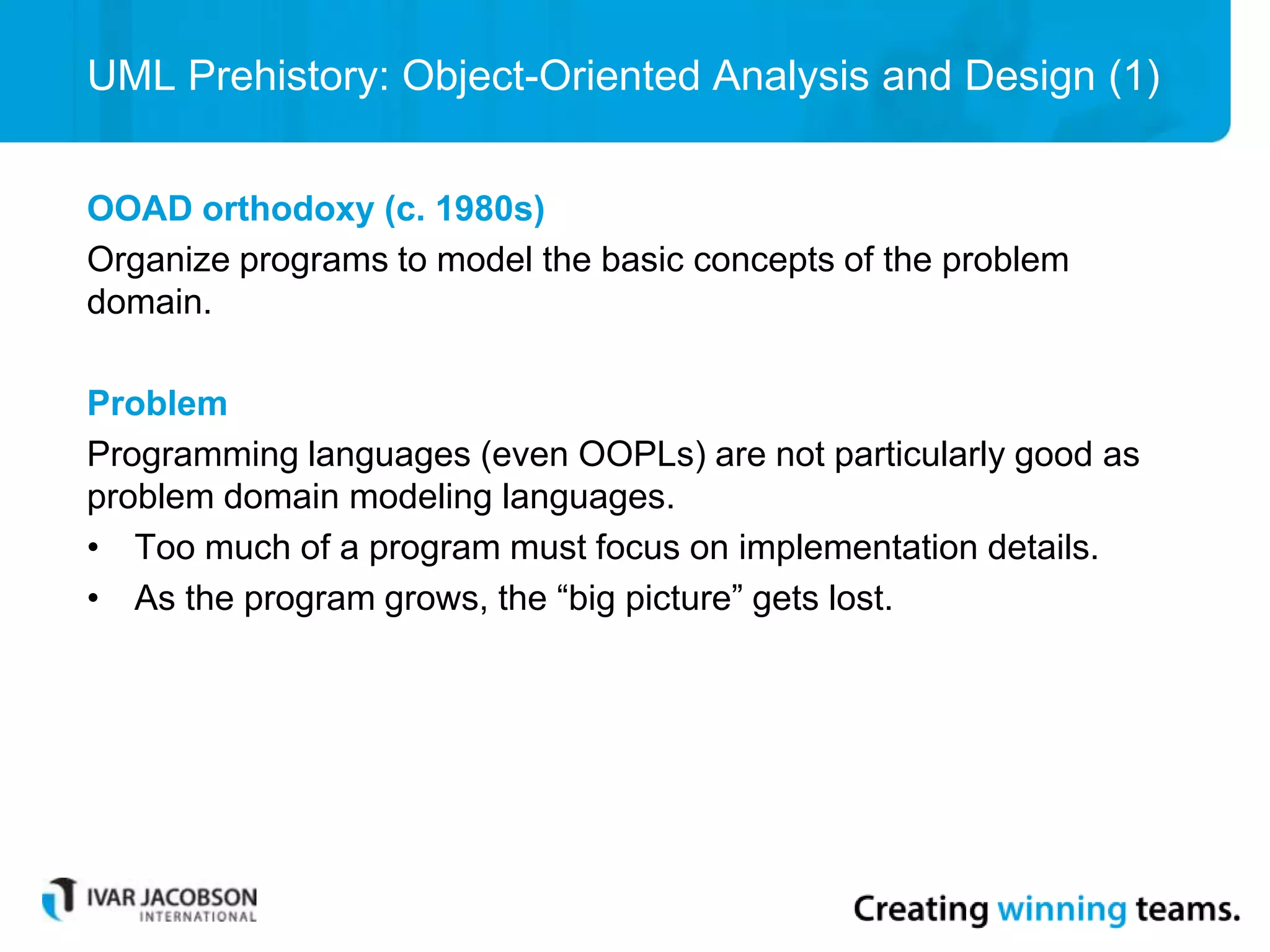UML: Once More with Meaning | PPTX | Programming Languages | Computing