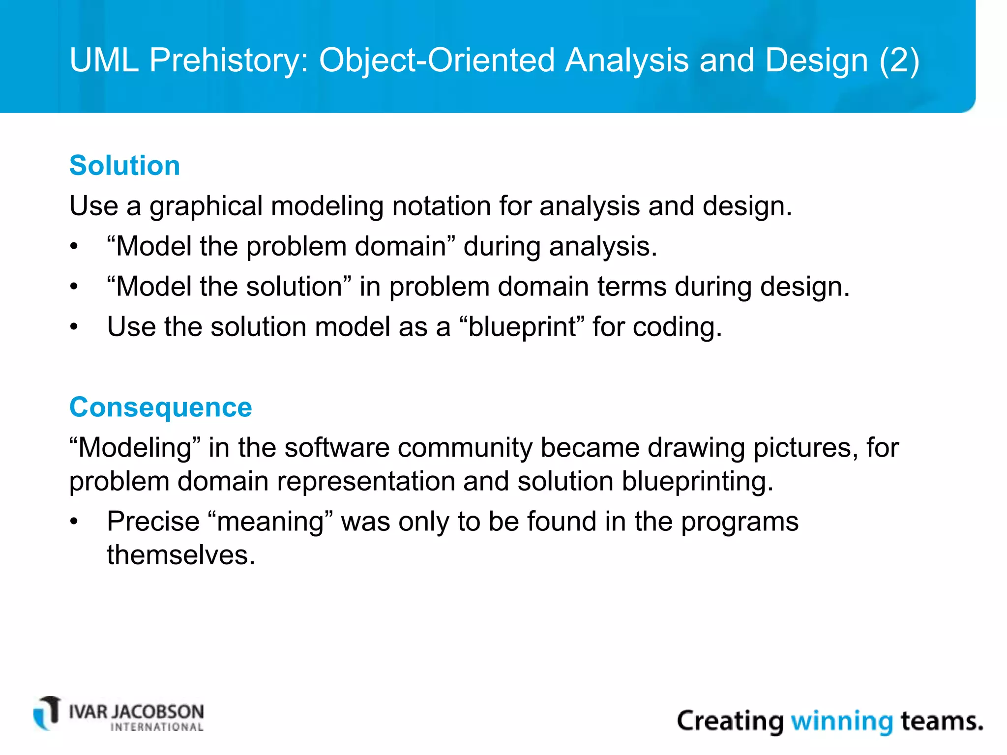 UML: Once More with Meaning | PPTX | Programming Languages | Computing