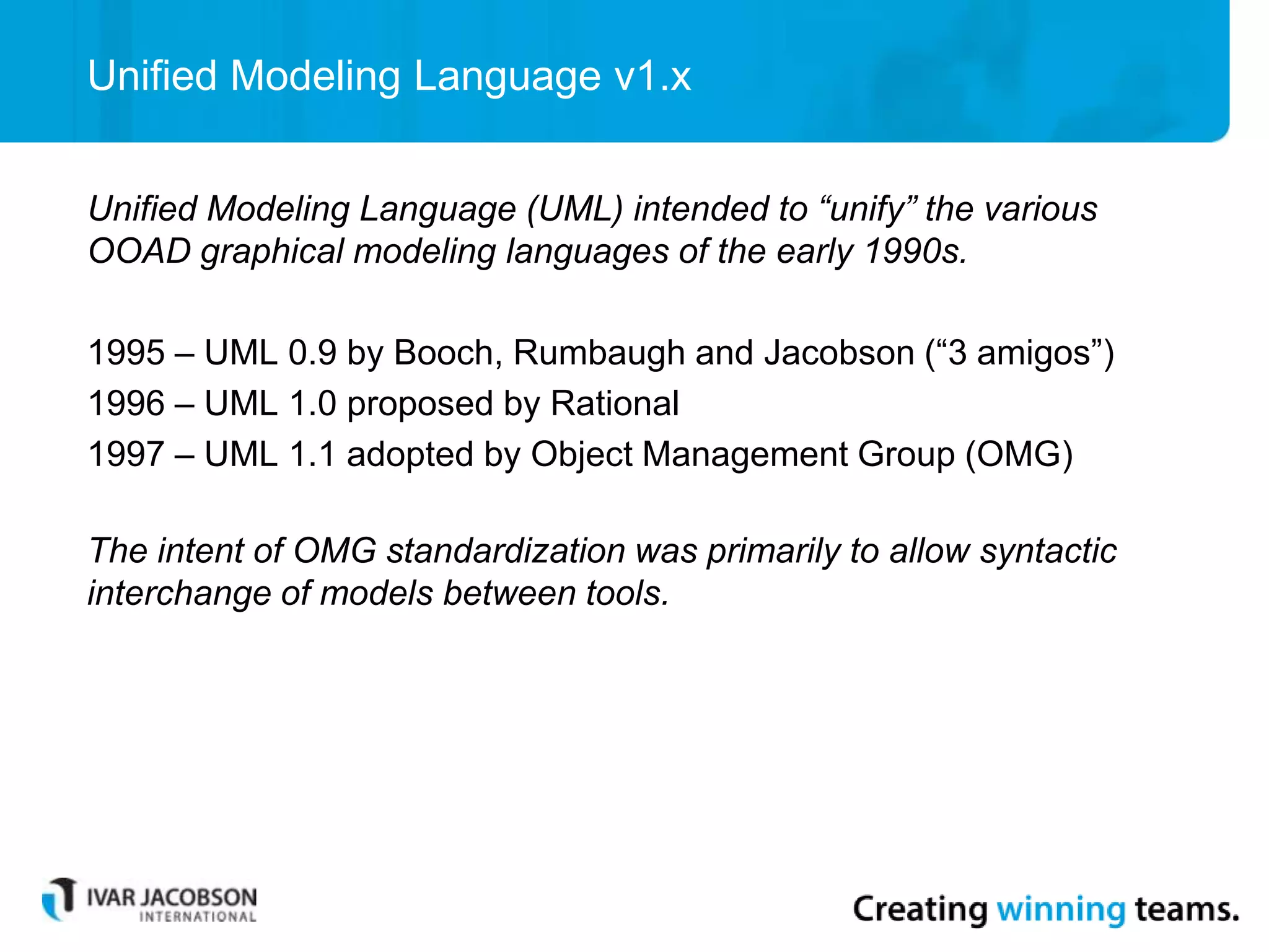 UML: Once More with Meaning | PPTX | Programming Languages | Computing