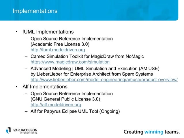 UML: Once More with Meaning | PPTX | Programming Languages | Computing