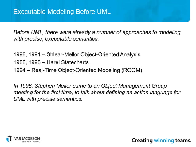 UML: Once More with Meaning | PPTX | Programming Languages | Computing