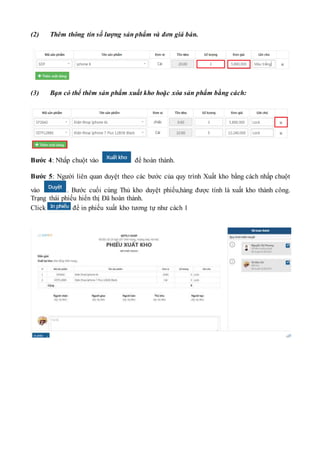 Xuất kho với GetFly CRM | PDF | Free Download
