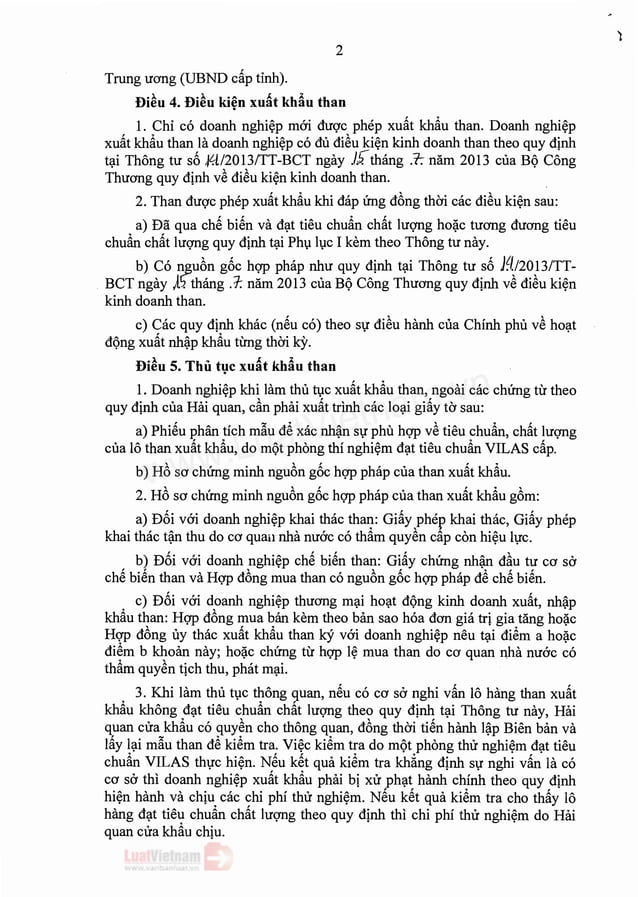 Xuất khẩu than | PDF