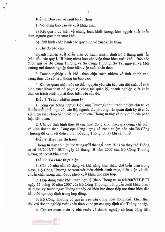 Xuất khẩu than | PDF