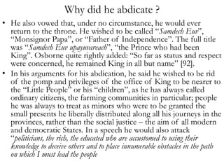 1955 Sihanouk’s abdication and the creation of the Sangkum. Dr Henri ...