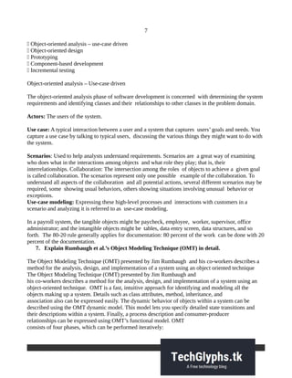 Bt8901 objective oriented systems1 | PDF