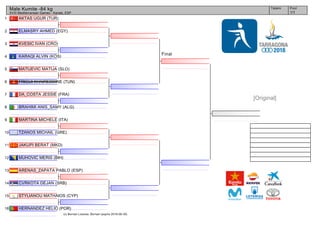 Xviii mediterranean games_-_karate_draws | PDF