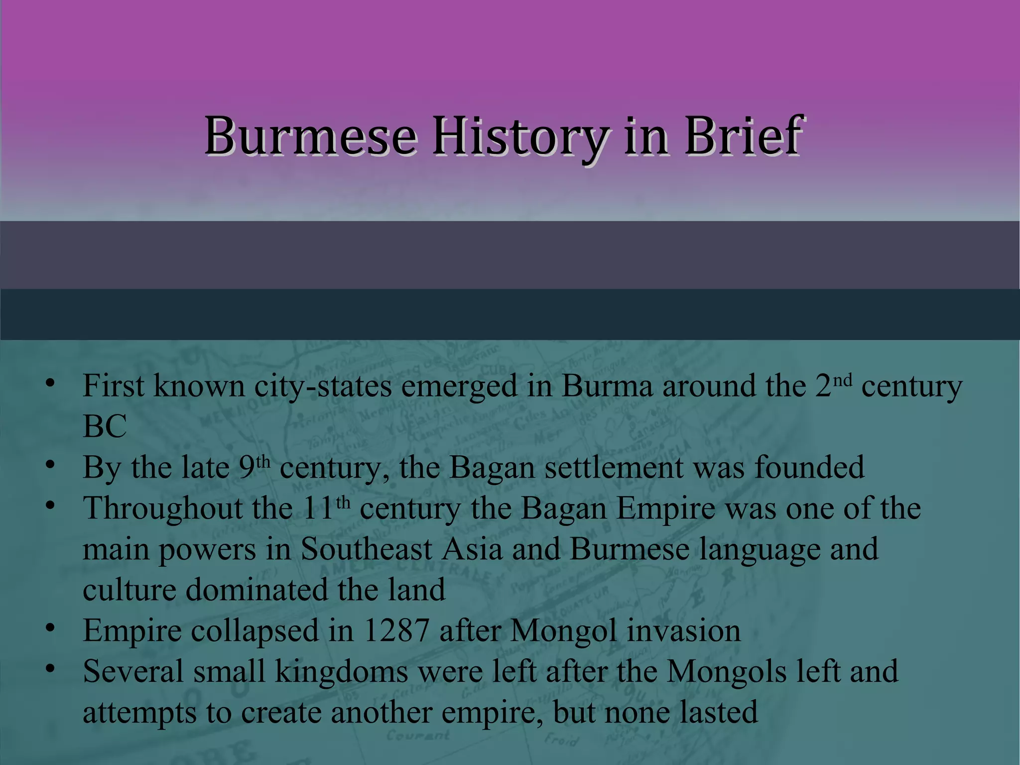 Burma | PPT