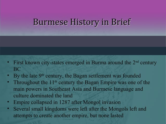 Burma | PPT | Asia Travel | Travel Locations