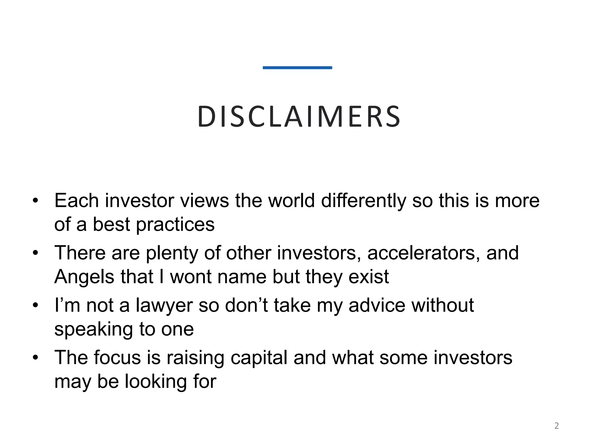 Investors 101 - Mitchell Patterson | PPT