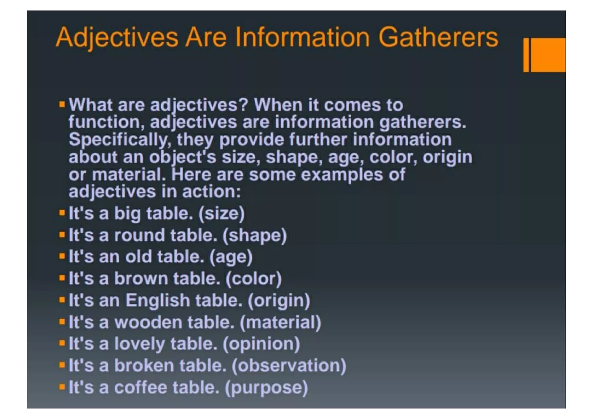 Adjective | PDF