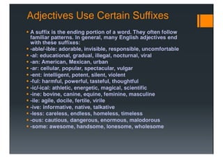 Adjective | PDF