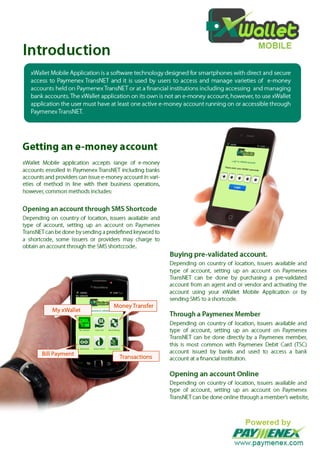 xWallet Mobile by Paymenex | PDF