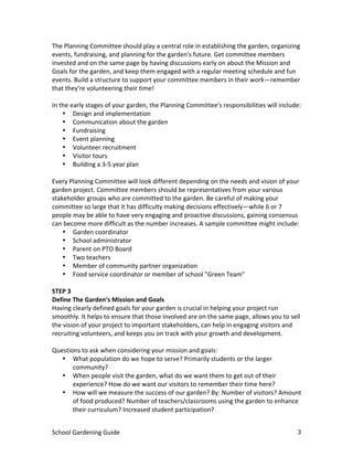 School Gardening Guide | PDF