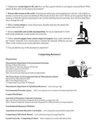 Composting in the School Garden | PDF