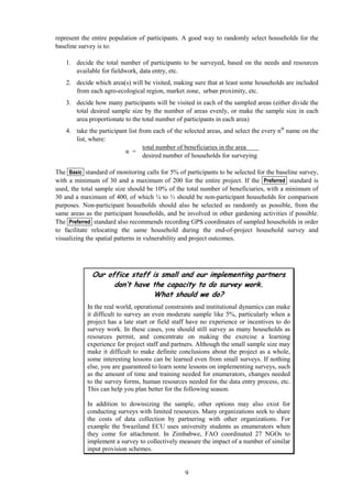 Community Garden Work Plan Sample