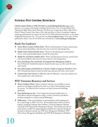 Natural Pest, Weed & Disease Control | PDF