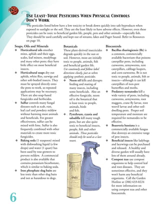 Natural Pest, Weed & Disease Control | PDF