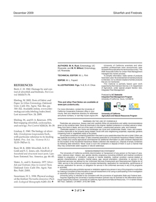 Silverfish and Firebrats Integrated Pest Management | PDF