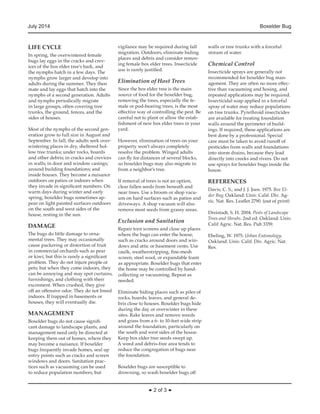 Boxelder Bug Integrated Pest Management | PDF | Gardening | Home & Garden