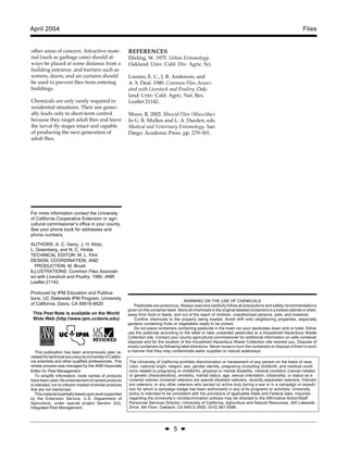 Flies Integrated Pest Management | PDF