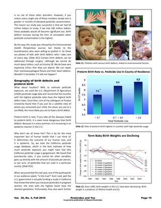 Reproductive Effects Peak with Pesticide Exposure | PDF | Pregnancy ...