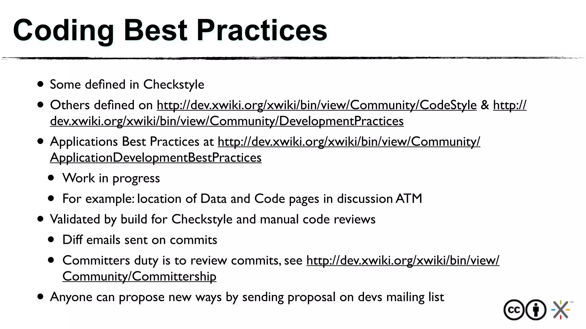 XWiki SAS development practices | PDF | Web Development | Internet
