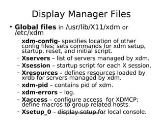X Window System | PPT