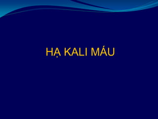 ĐIỆN TÂM ĐỒ TRONG RỐI LOẠN ĐIỆN GIẢI | PDF