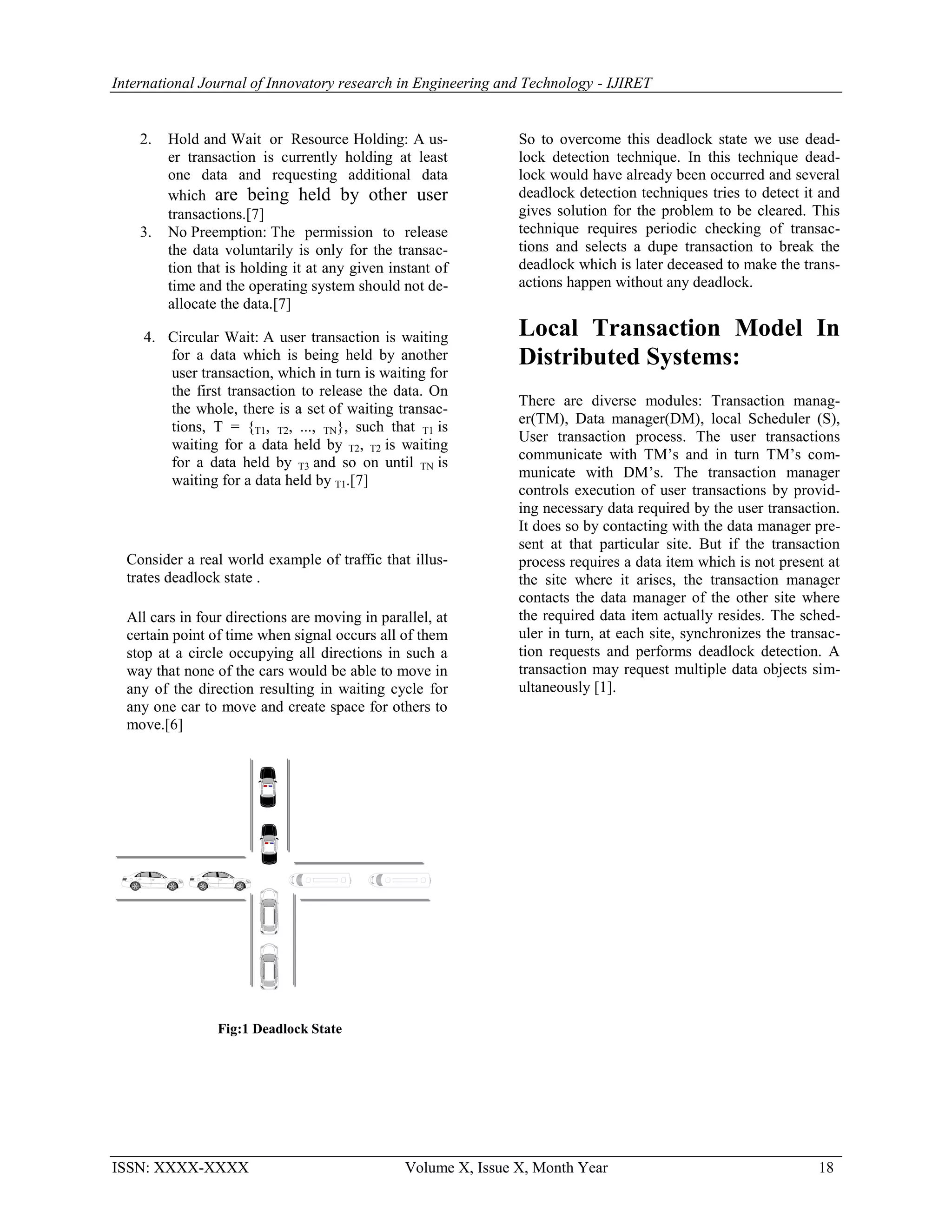 Ijiret ashwini-kc-deadlock-detection-in-homogeneous-distributed-database-systems | PDF ...