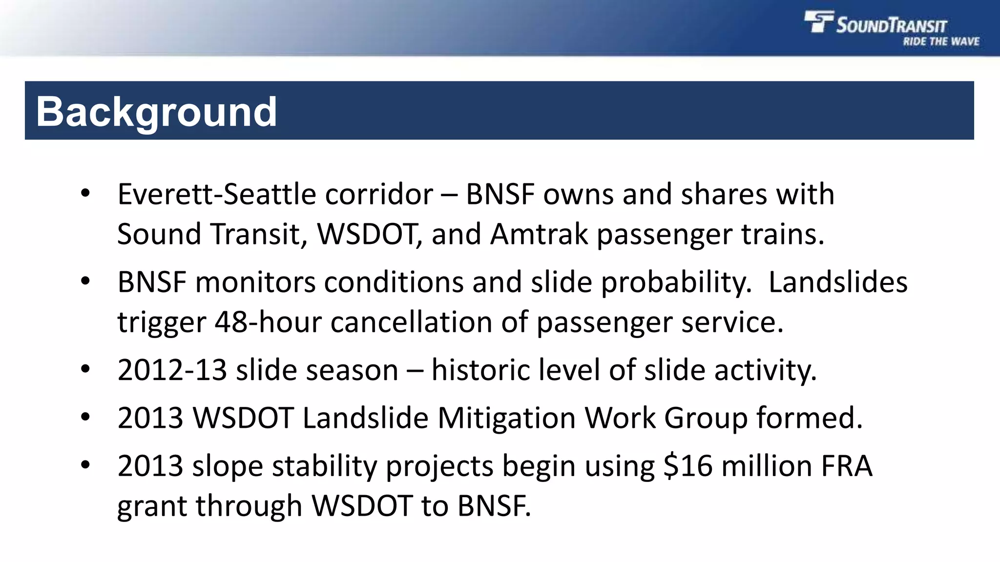 2015-01-22 Sound Transit Presentation: Sounder Commuter Rail New ...