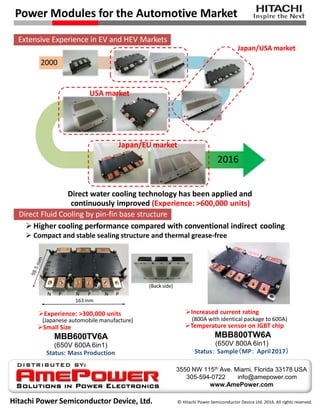 Hitachi IGBT EV HEV | PDF