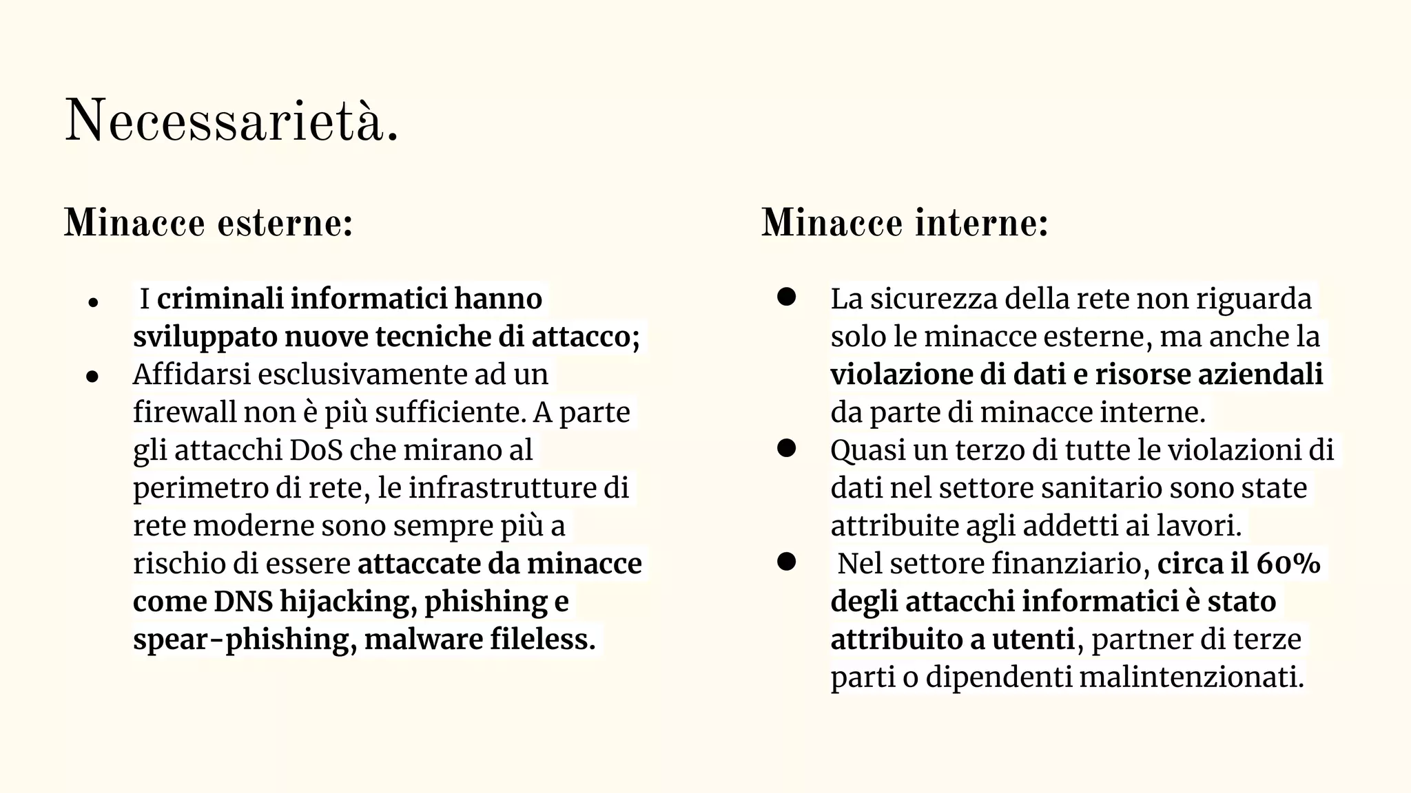 La sicurezza in rete. | PPTX