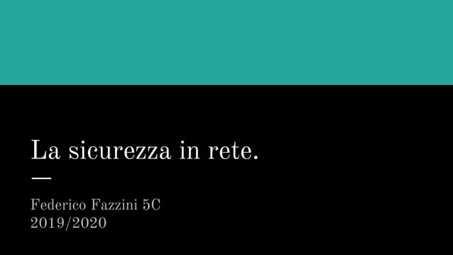 La sicurezza in rete. | PPTX | Internet Safety | Parenting