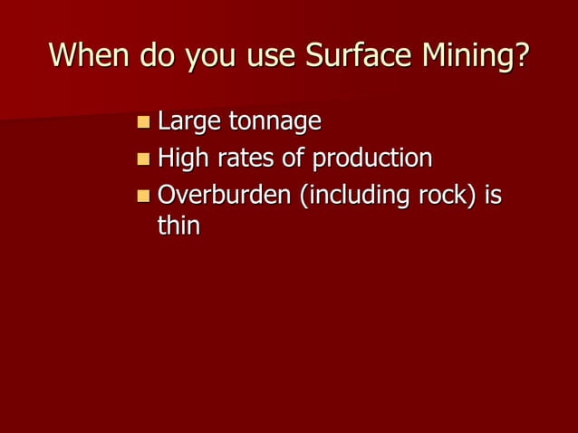 Mining and environment | PPT