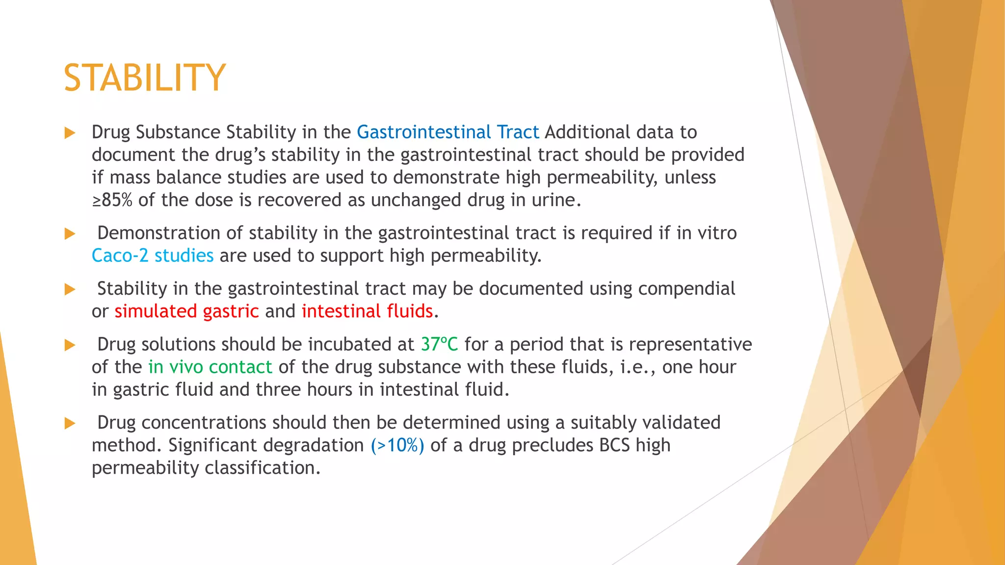 Biopharmaceutics classification system class 1 | PPTX