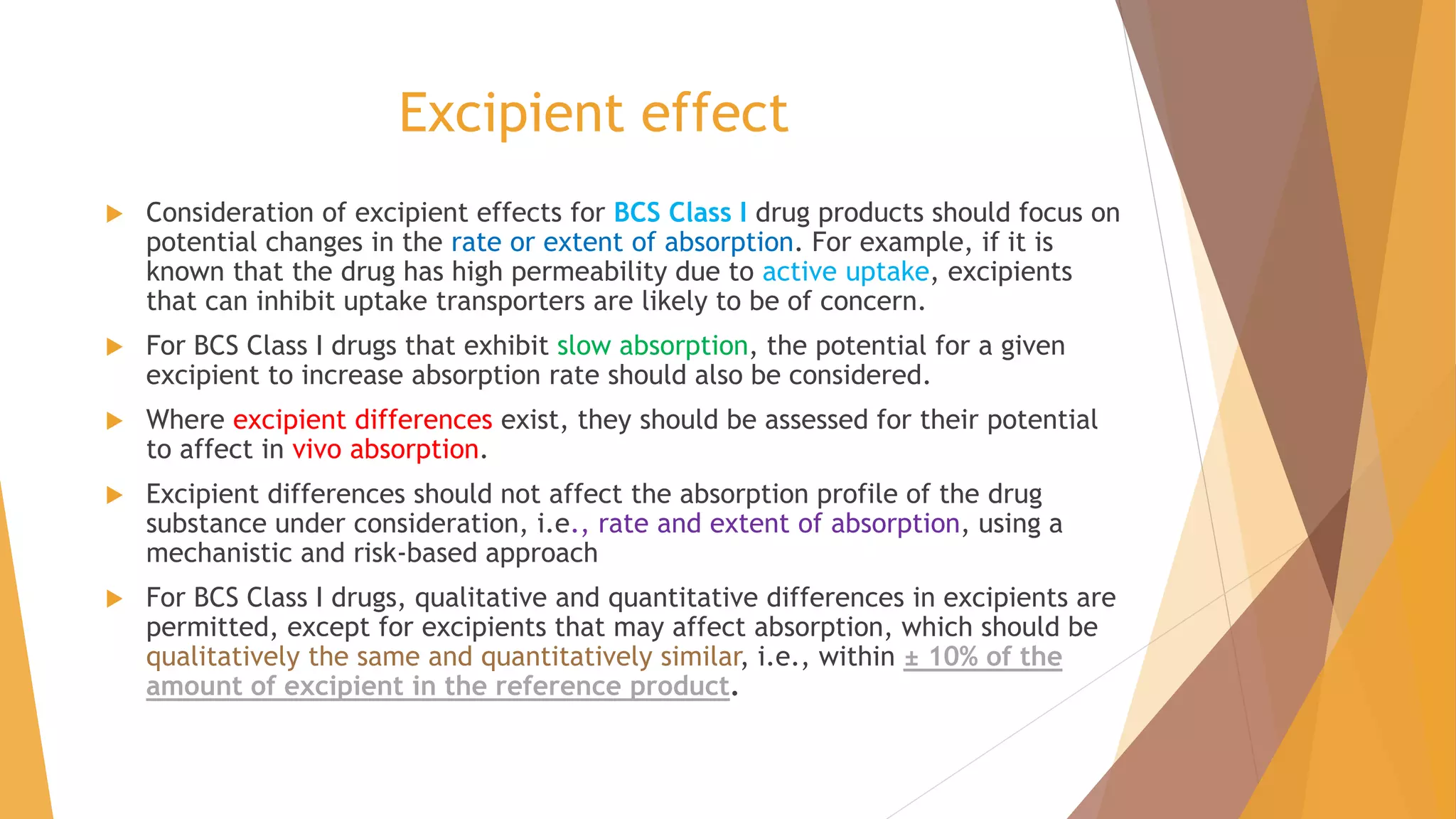Biopharmaceutics classification system class 1 | PPTX