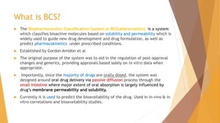 Biopharmaceutics classification system class 1 | PPTX